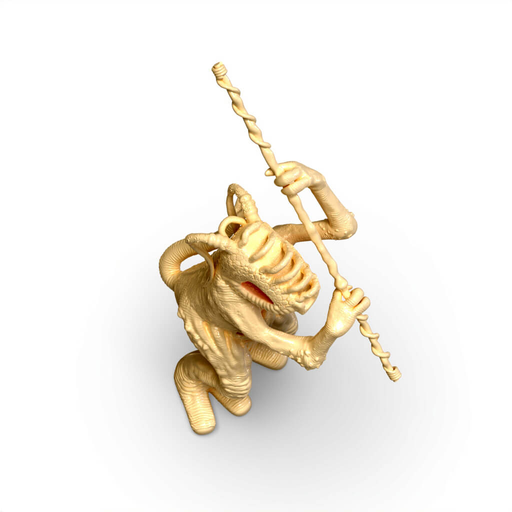 Star Wars Monnok Dejarik Character 3D Printable Stl 3Mf by arnelmation3d