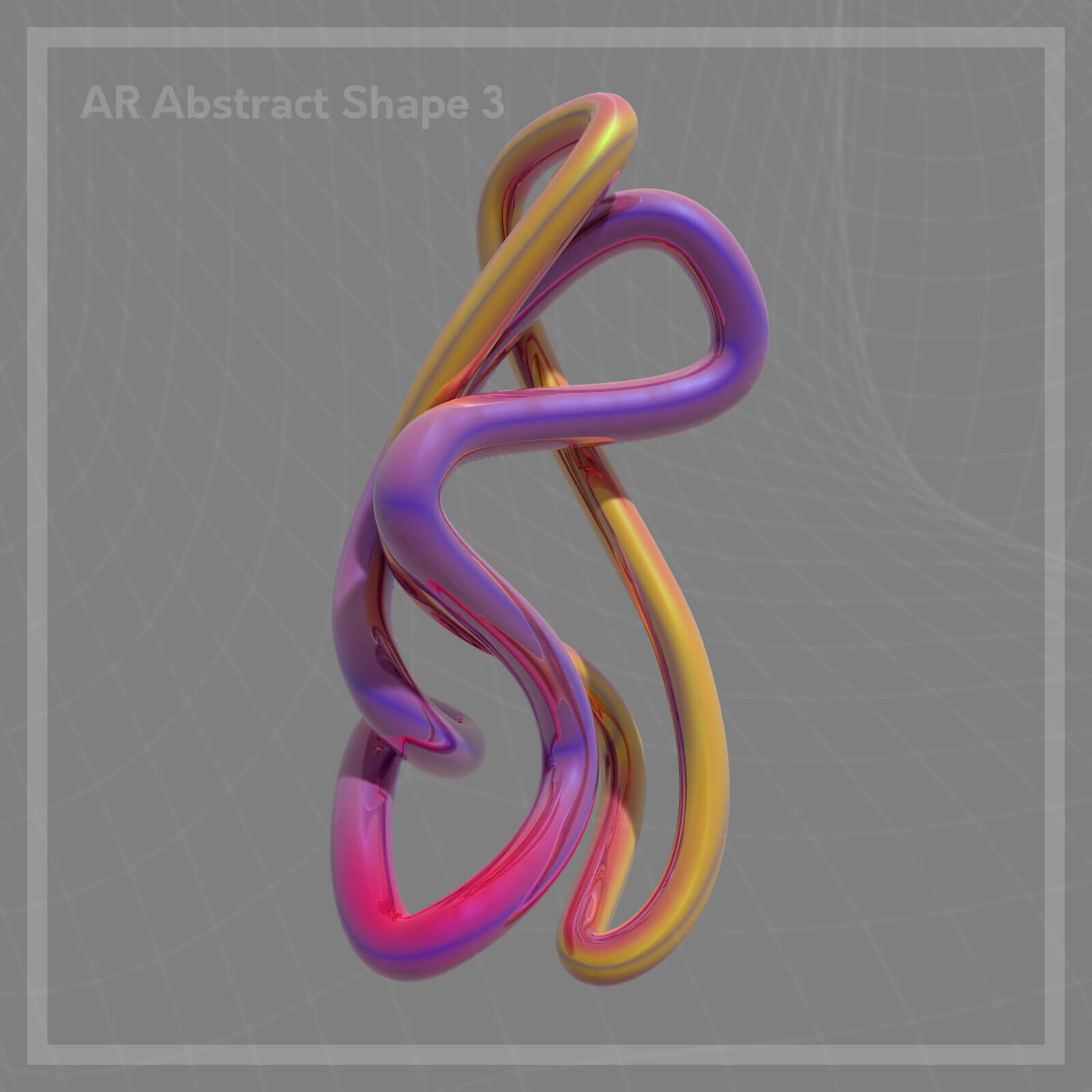 AR Abstract Shapes for Bryce 7.1 Pro - Free 3D Model by Arodia