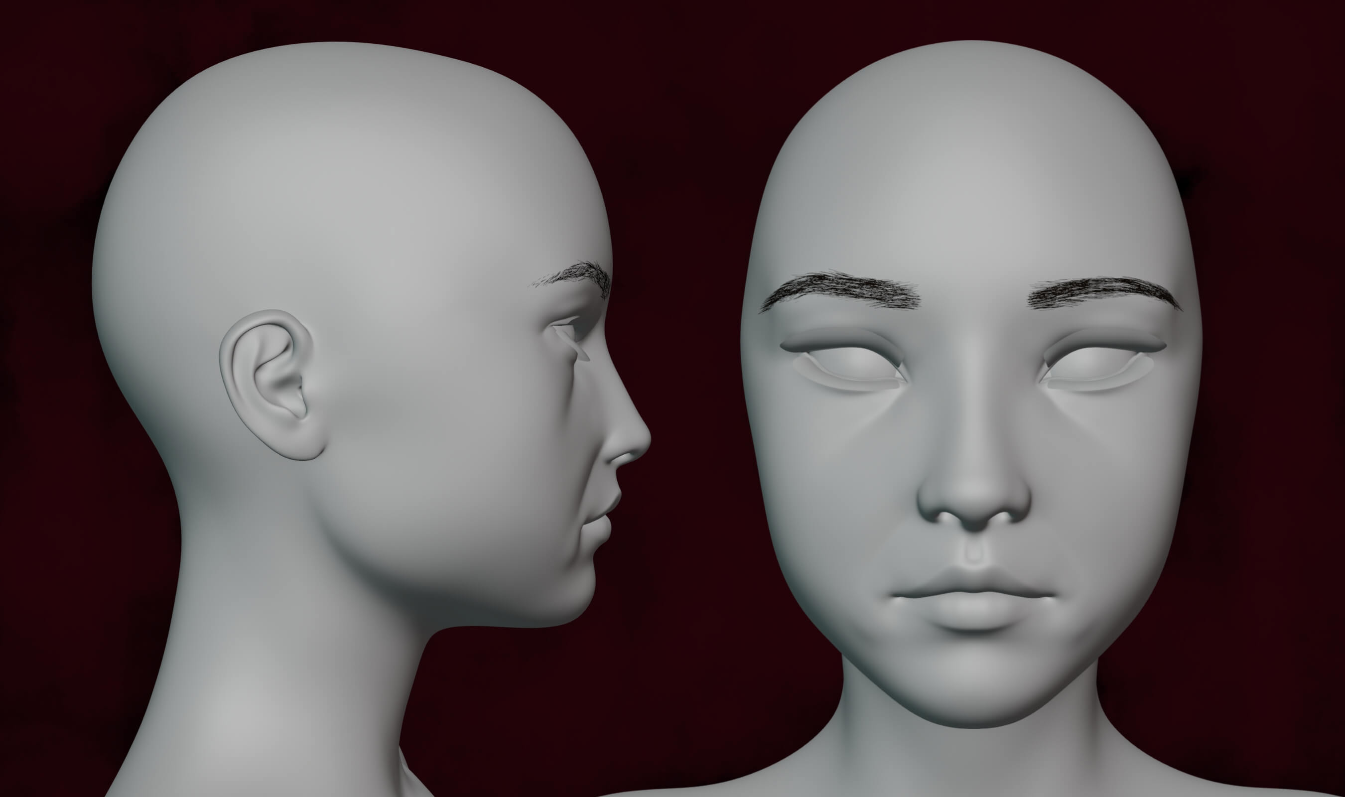 AR Emily Face for G3F - Free Daz Content by Arodia