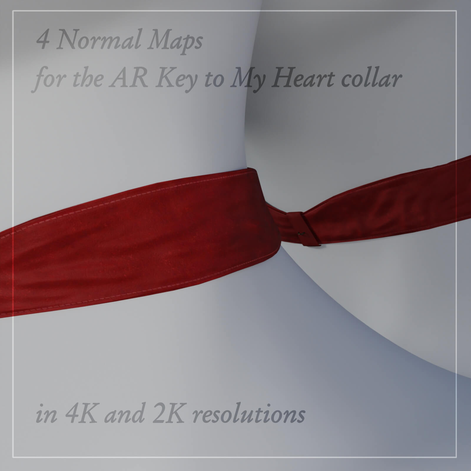 AR Key To My Heart Normal Maps - Free Daz Content by Arodia