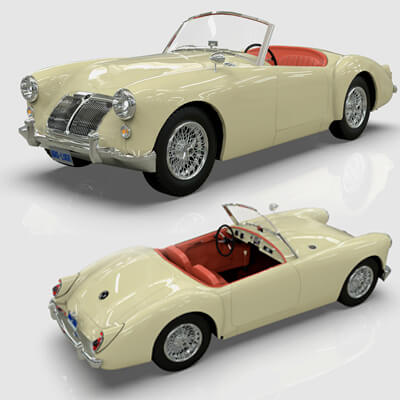 Arq_Lugo | 3D Models | Antique Cars