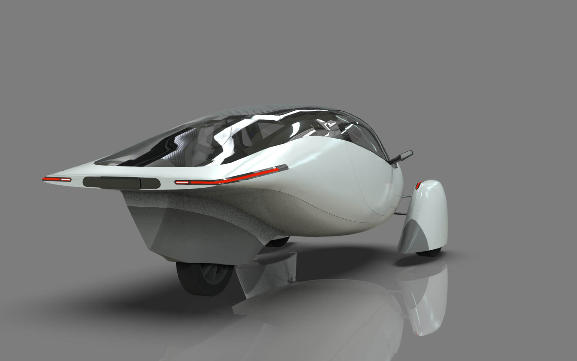 Aptera electric vehicle - 3D Model by Arq_Lugo