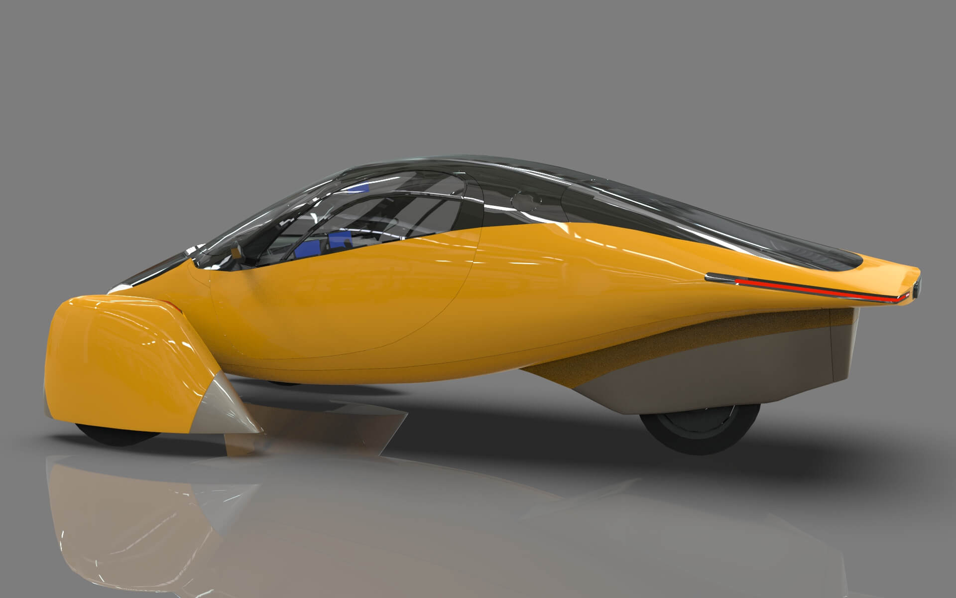 Aptera electric vehicle - 3D Model by Arq_Lugo