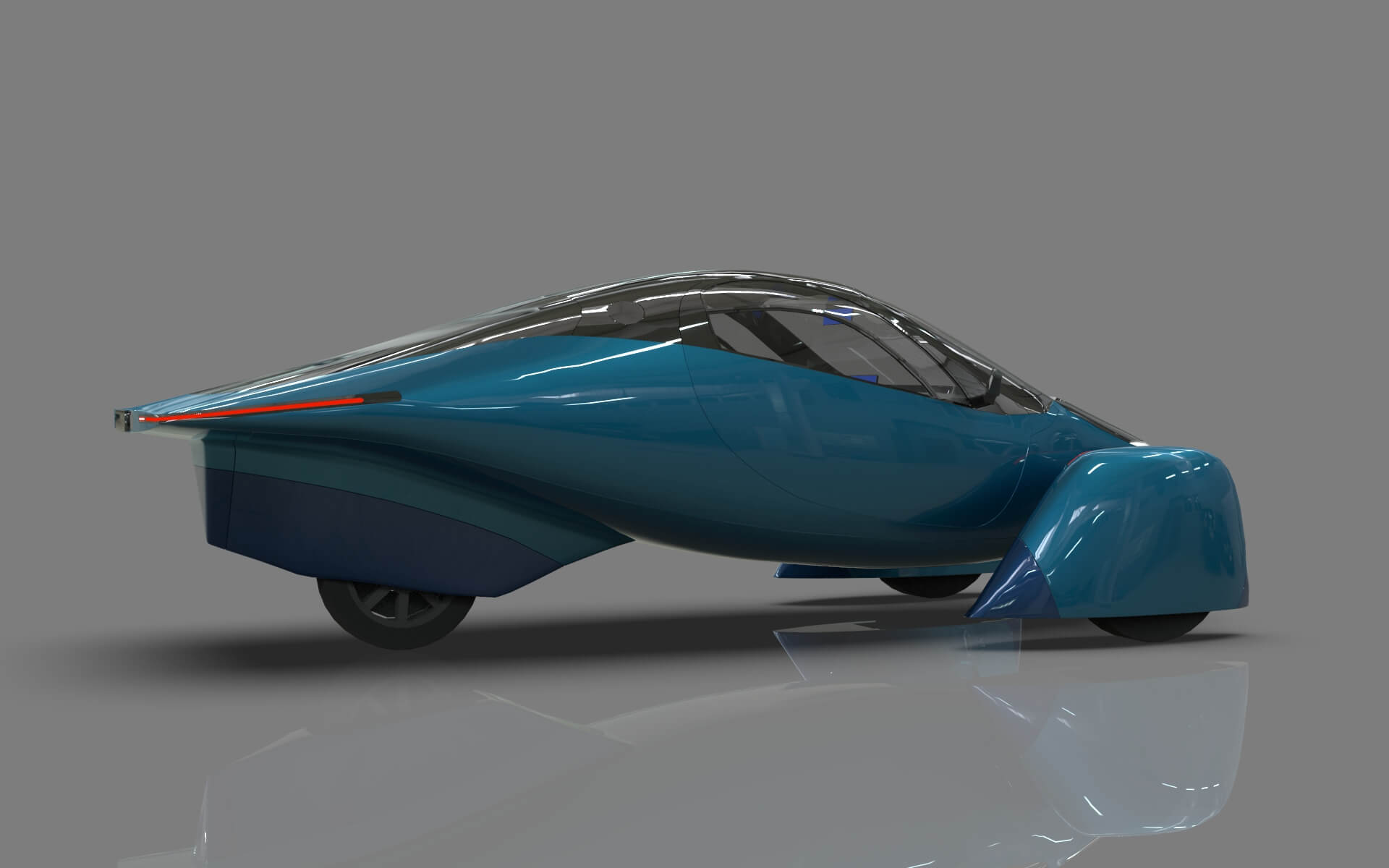 Aptera electric vehicle - 3D Model by Arq_Lugo