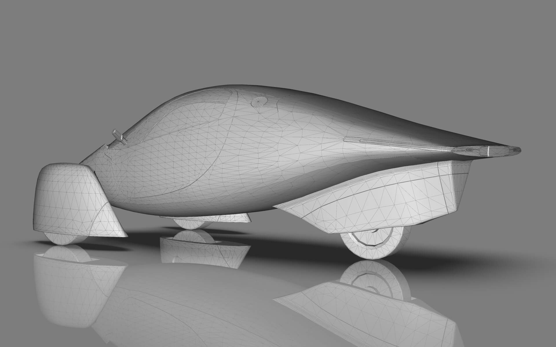 Aptera electric vehicle - 3D Model by Arq_Lugo