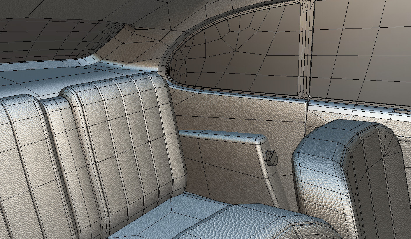 Bentley R-Type Continental 1952 Low Poly 3D Model by Arq_Lugo