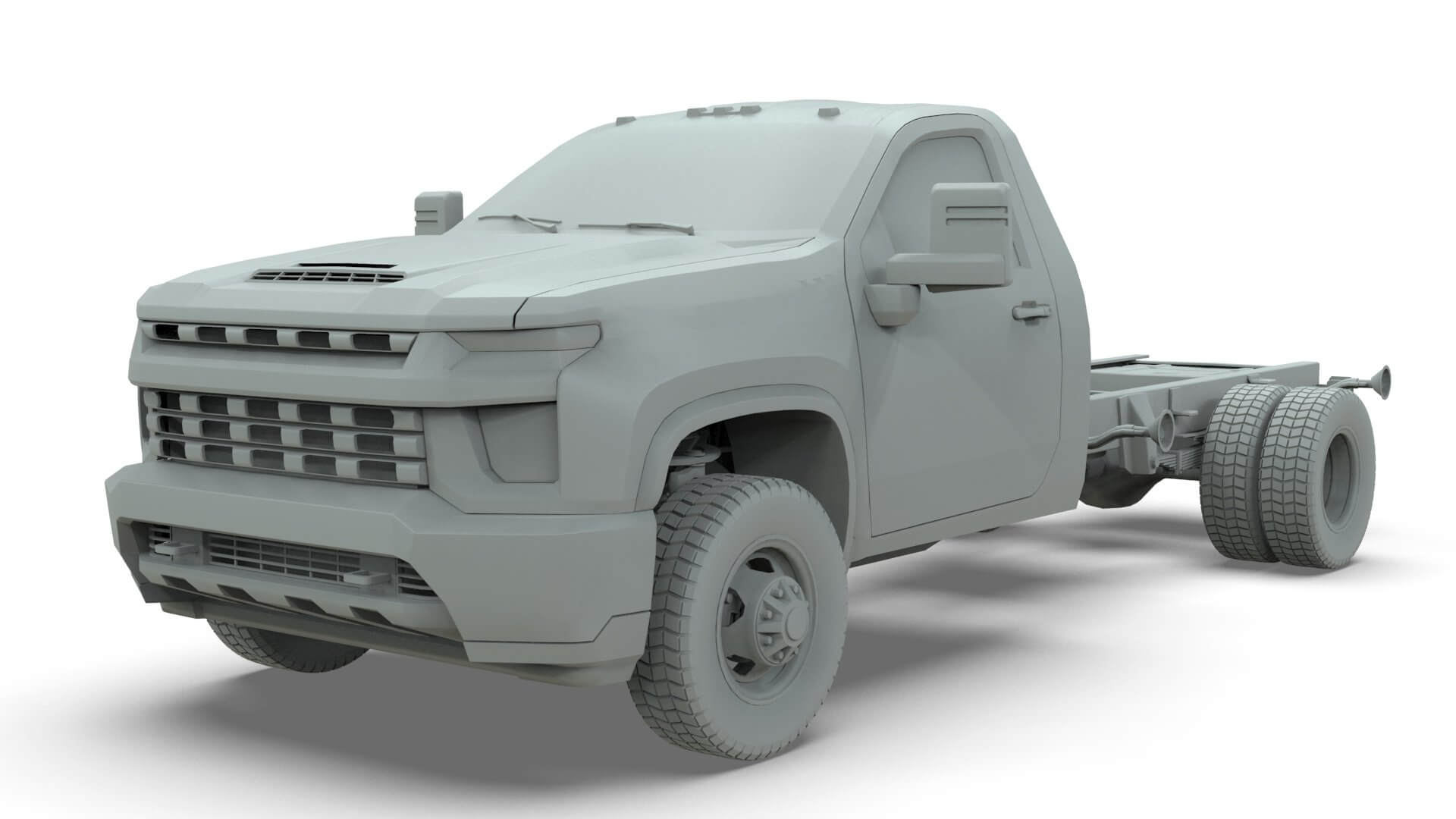 Chevrolet Silverado 3500 2021 - 3D Model by Arq_Lugo