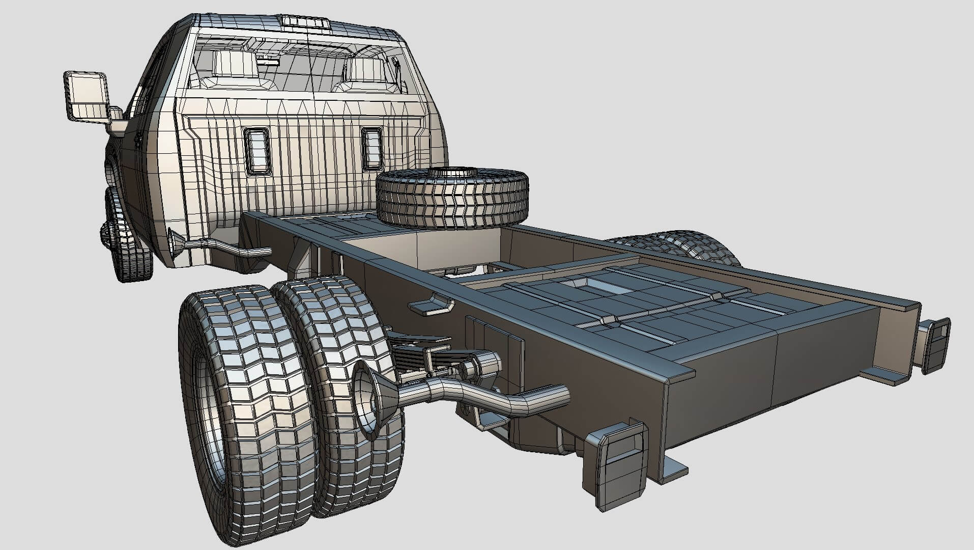 Chevrolet Silverado 3500 2021 - 3D Model by Arq_Lugo