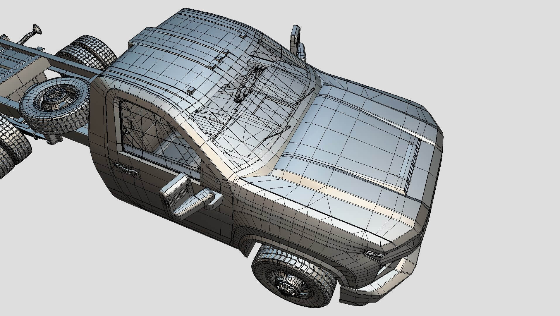 Chevrolet Silverado 3500 2021 - 3D Model by Arq_Lugo