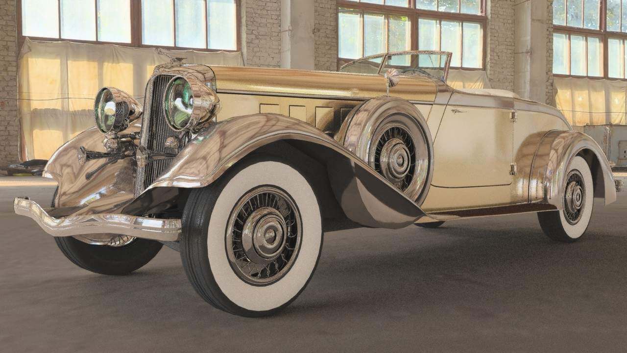 1932 Chrysler Imperial - 3D Model by Arq_Lugo