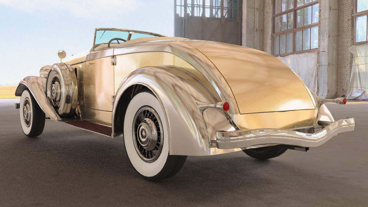 1932 Chrysler Imperial - 3D Model by Arq_Lugo