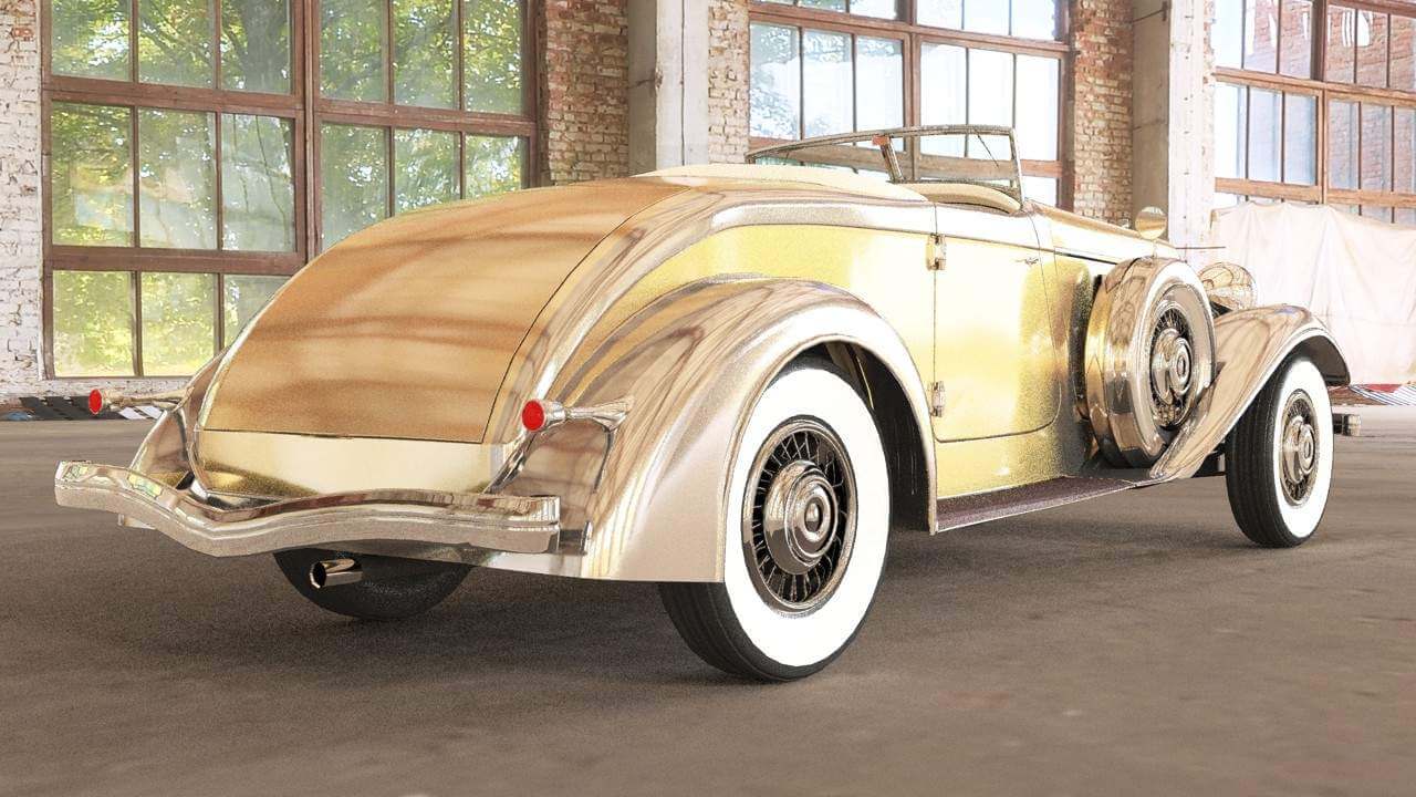1932 Chrysler Imperial - 3D Model by Arq_Lugo