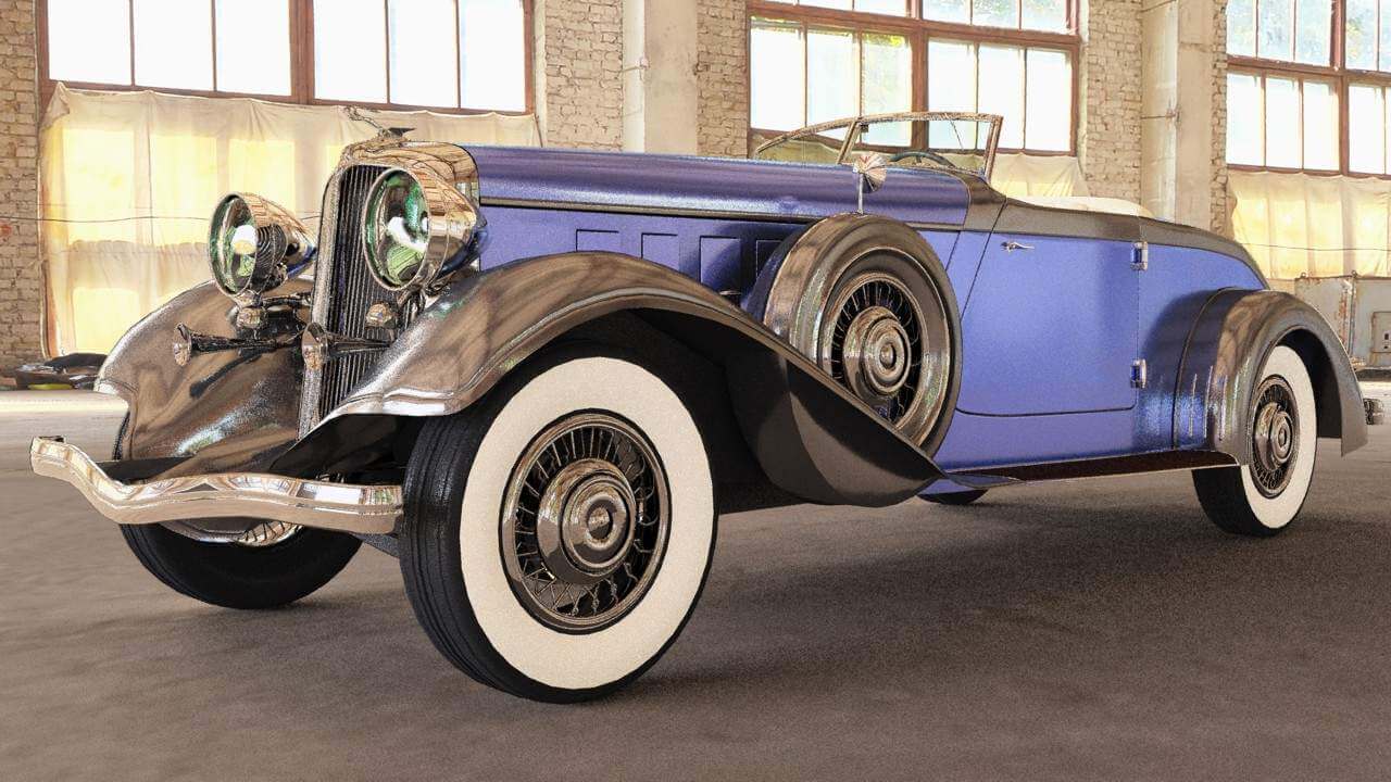 1932 Chrysler Imperial - 3D Model by Arq_Lugo