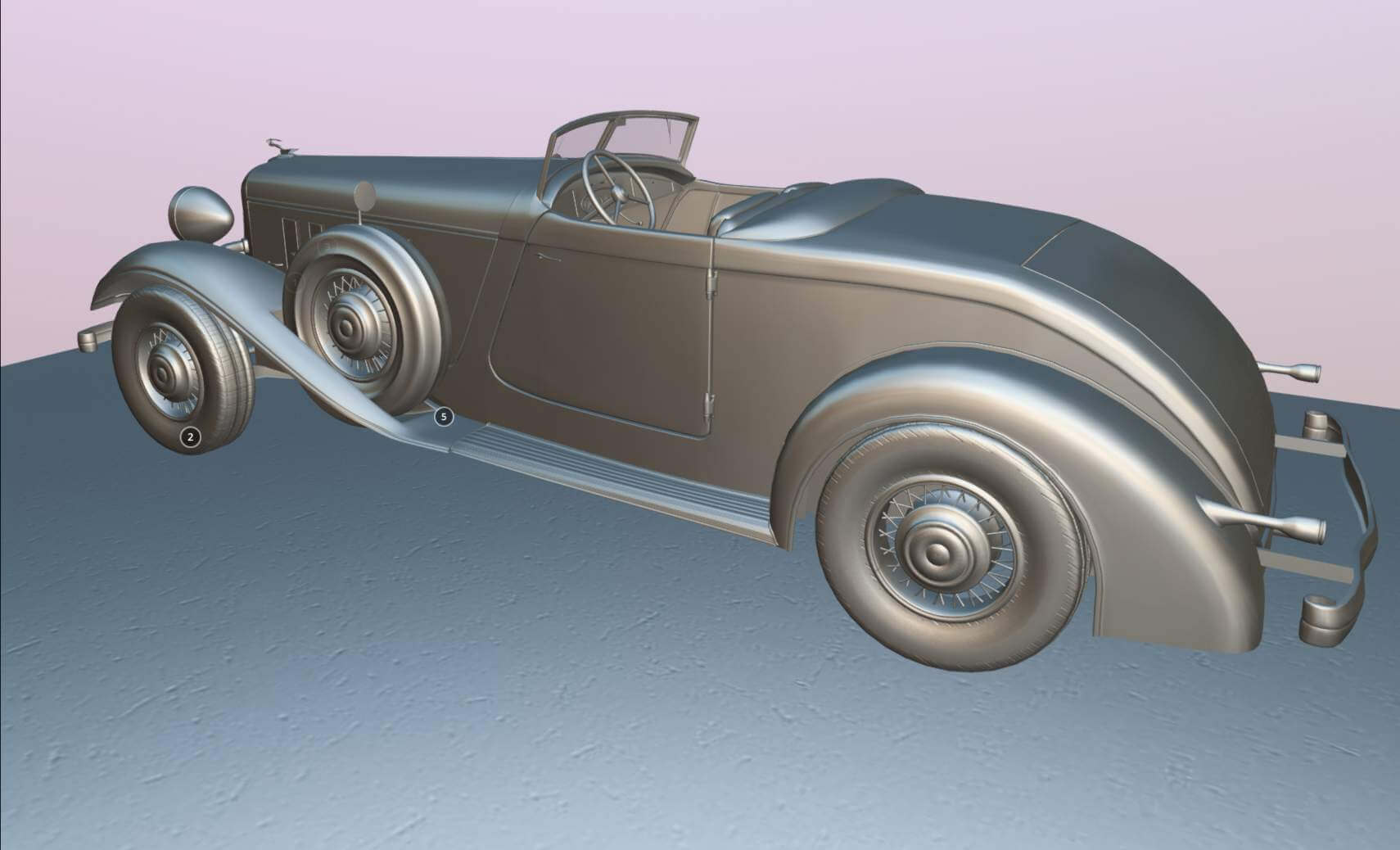 1932 Chrysler Imperial - 3D Model by Arq_Lugo