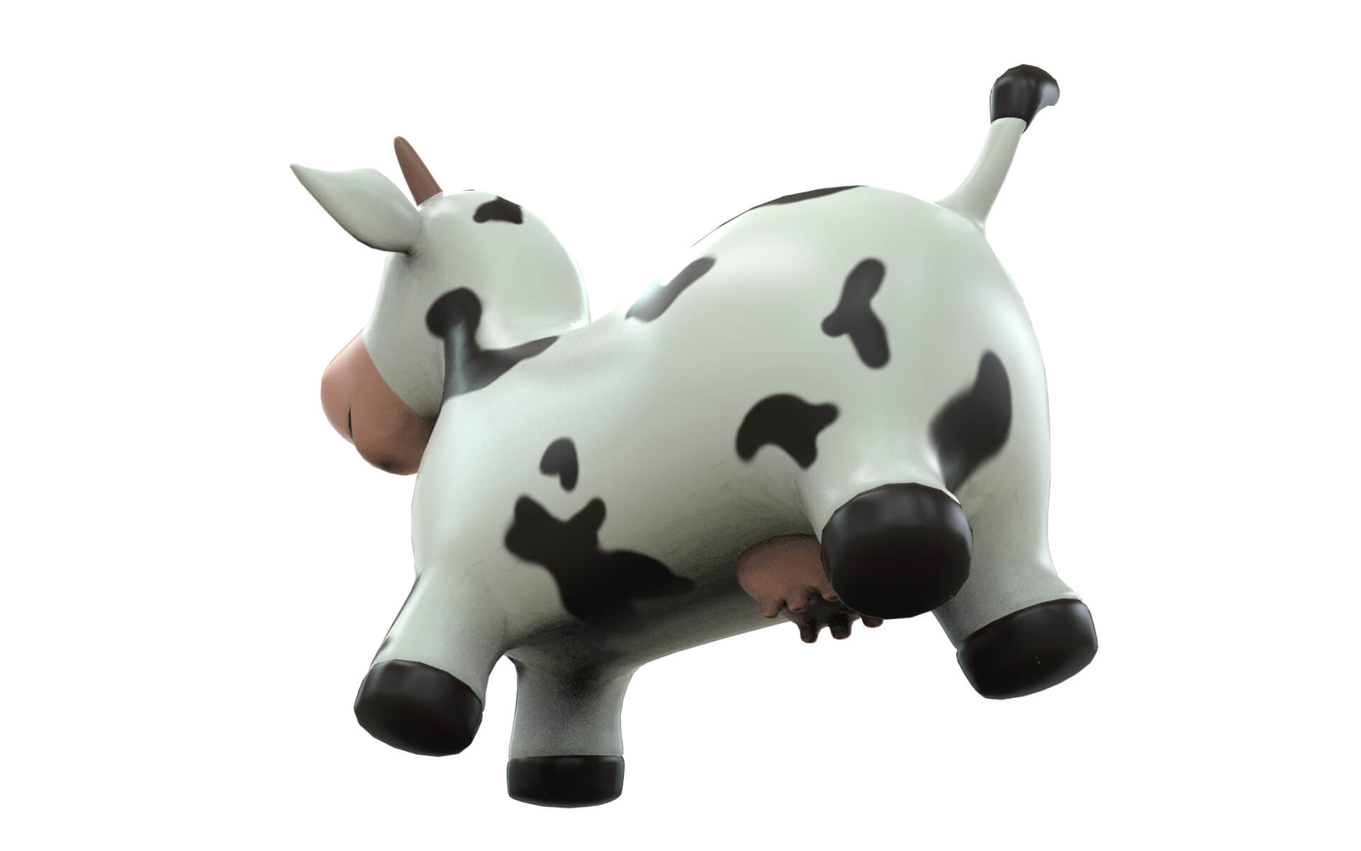 Cow Jumping Toy - 3D Model by Arq_Lugo