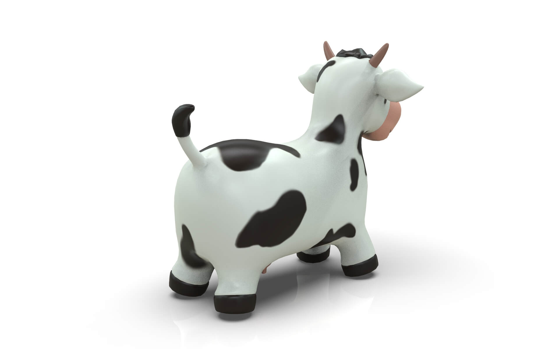 Cow Jumping Toy - 3D Model by Arq_Lugo