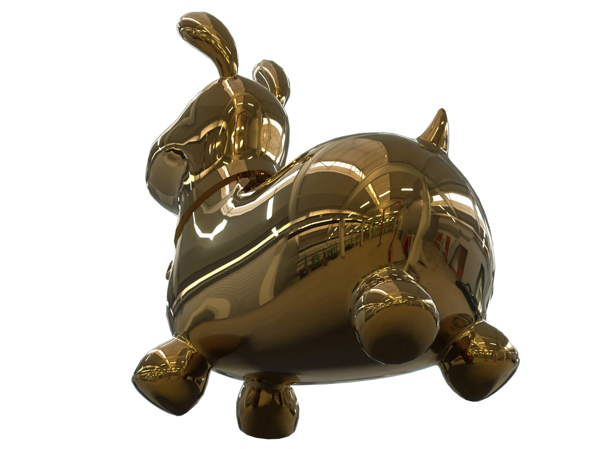 Dog jumping Toy - 3D Model by Arq_Lugo