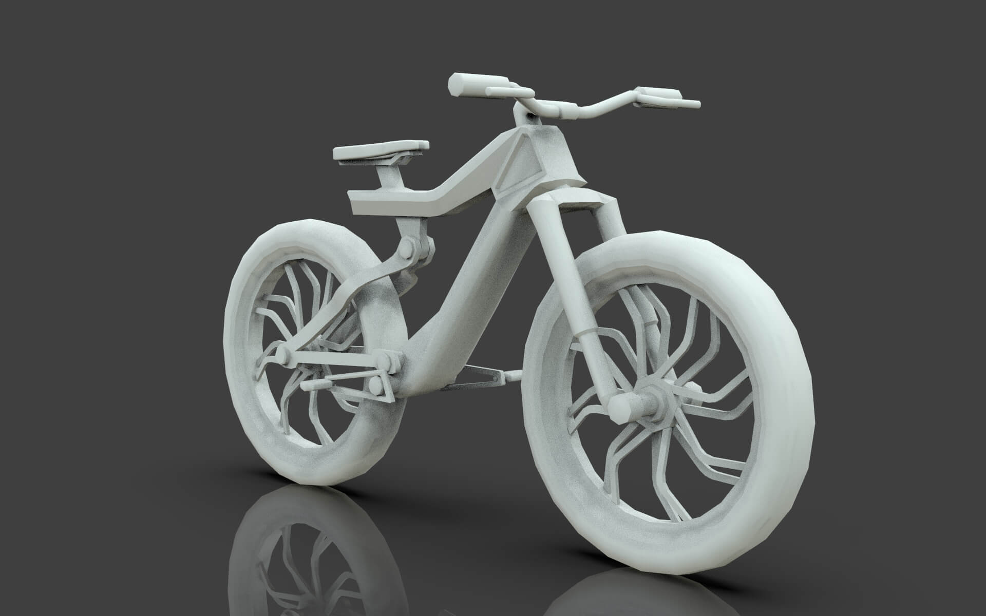 Ebike Concept Bicycle - 3D Model by Arq_Lugo