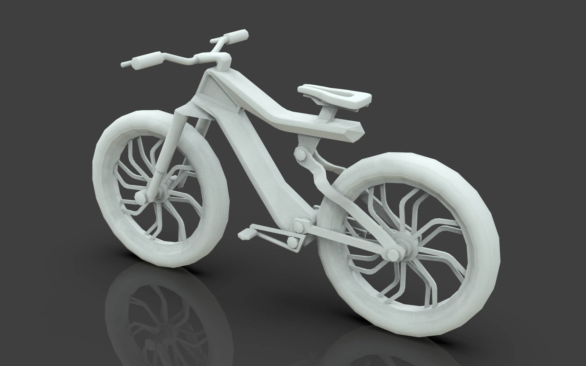 Ebike Concept Bicycle - 3D Model by Arq_Lugo