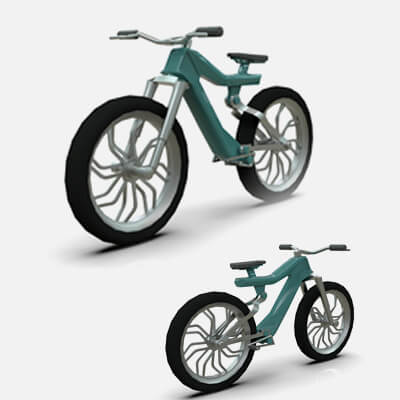 Ebike Concept Bicycle - 3D Model by Arq_Lugo
