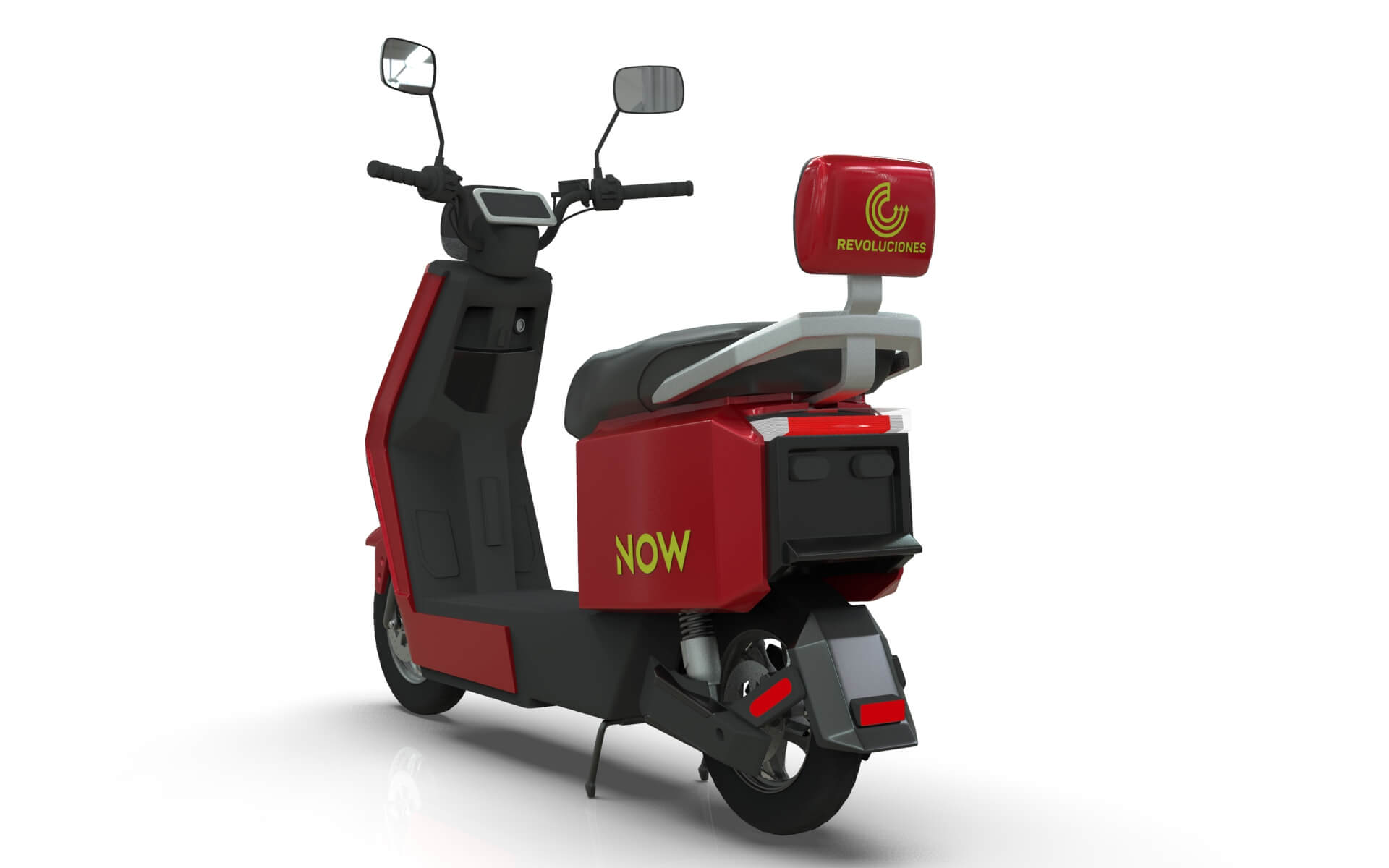 Electric Scooter 3D Model by Arq_Lugo