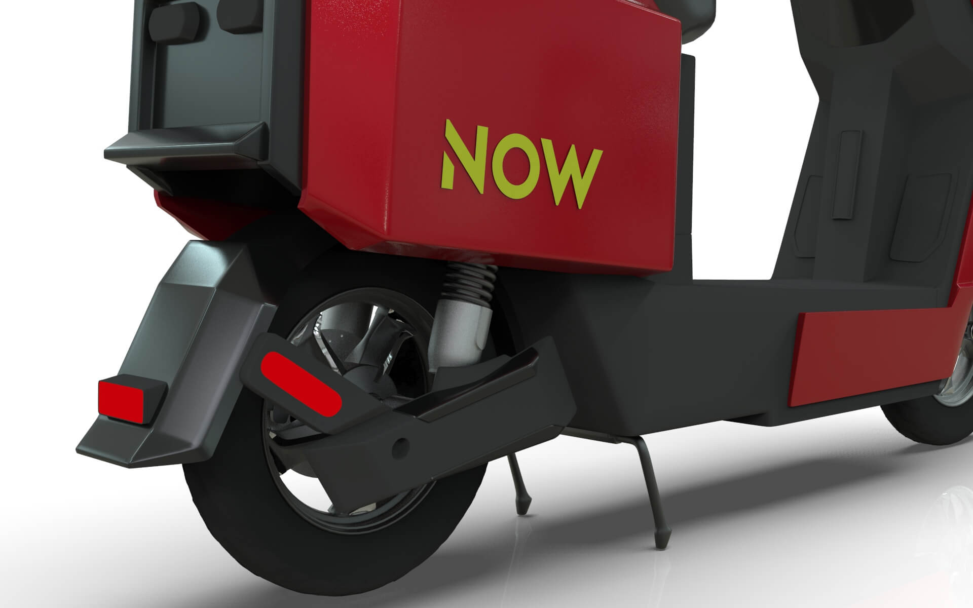 Electric Scooter 3D Model by Arq_Lugo