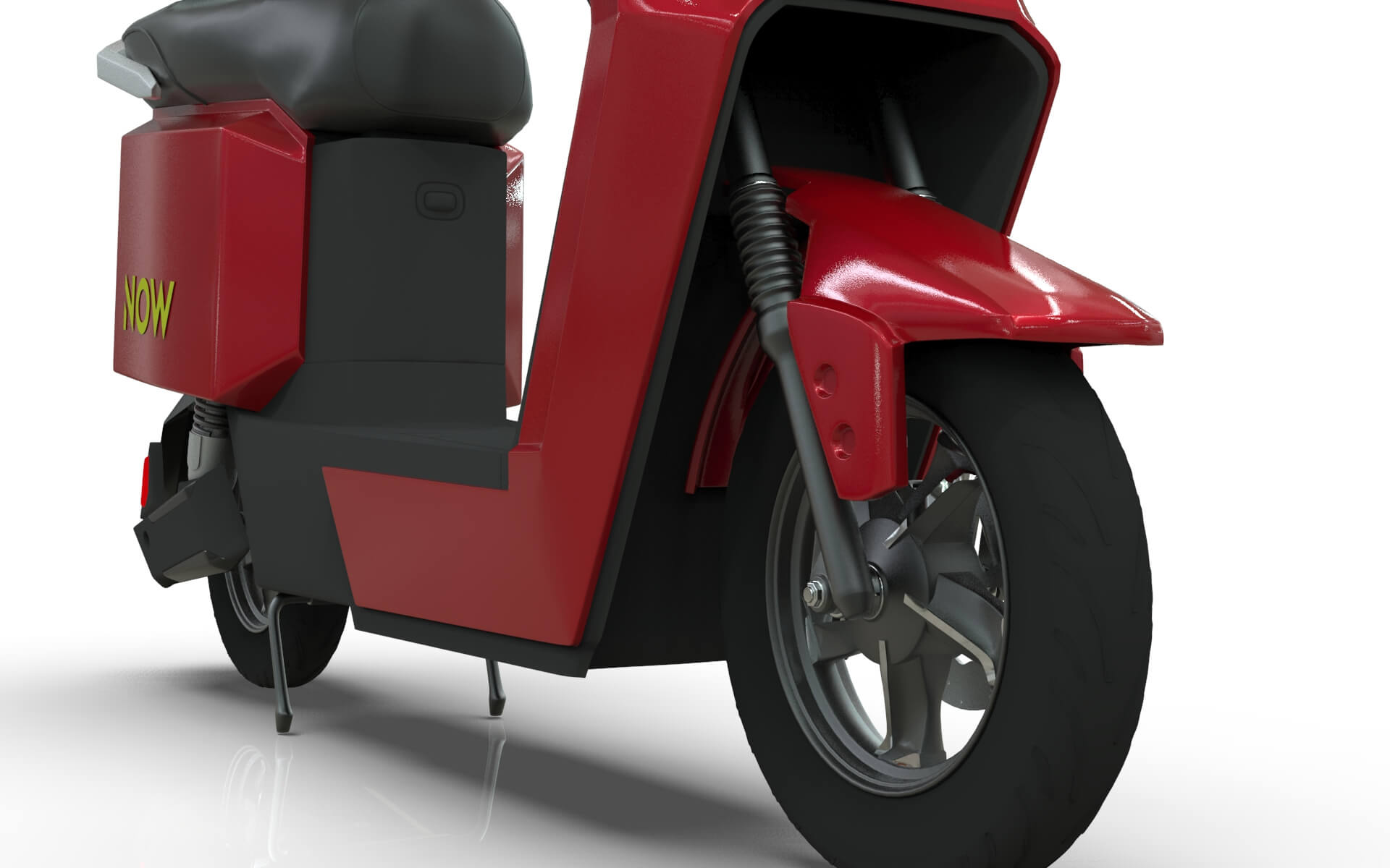 Electric Scooter 3D Model by Arq_Lugo
