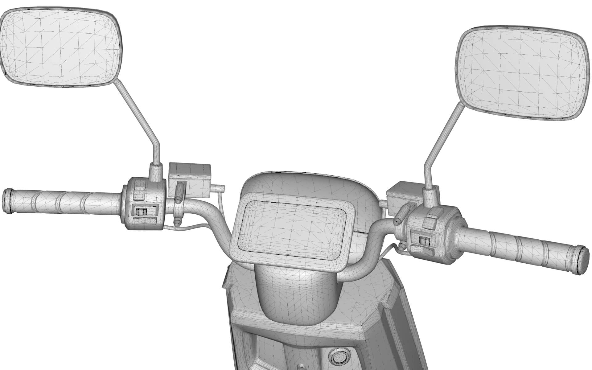 Electric Scooter 3D Model by Arq_Lugo