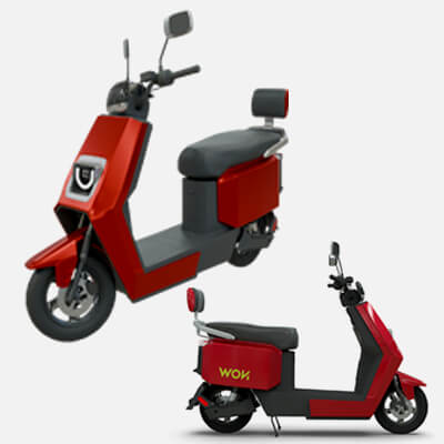 Electric Scooter 3D Model by Arq_Lugo