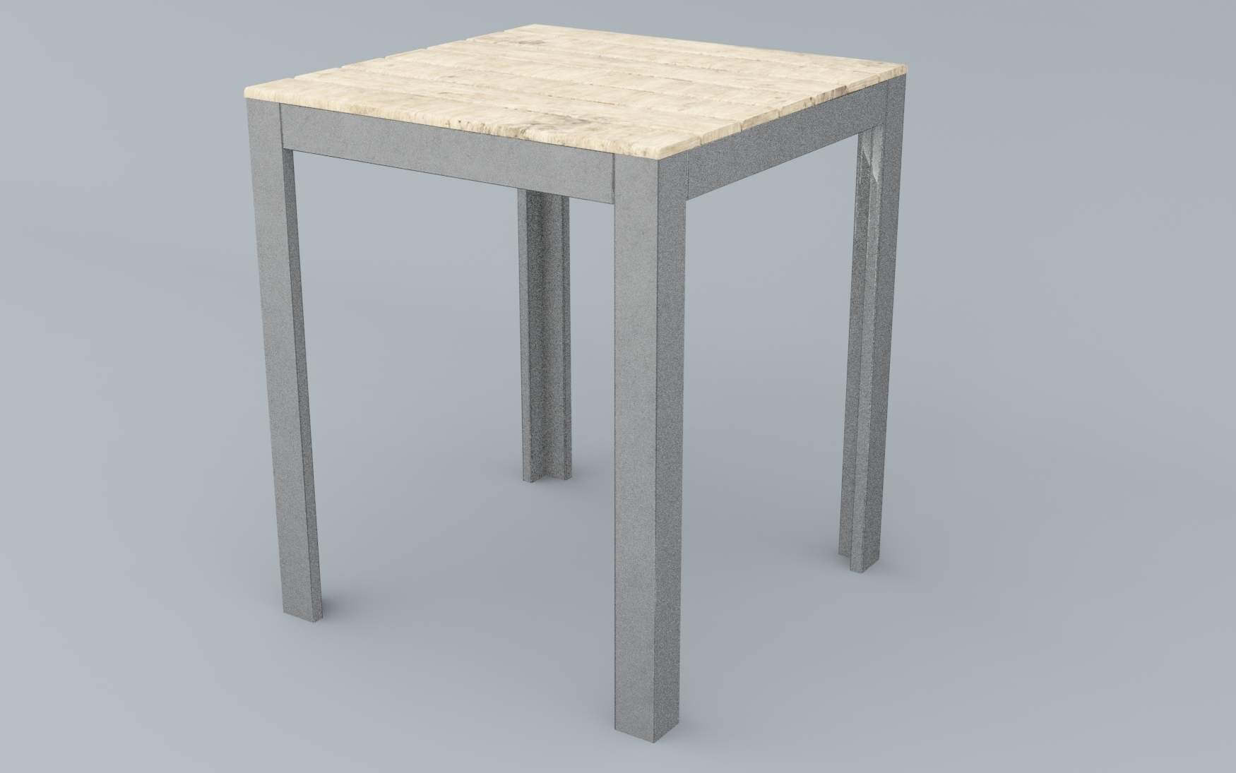 IKEA Falster Table - 3D Model by Arq_Lugo
