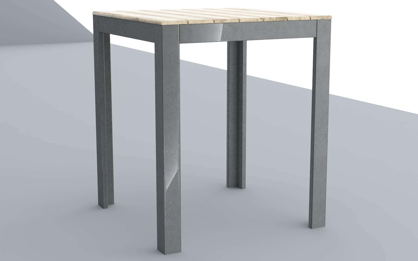 IKEA Falster Table - 3D Model by Arq_Lugo