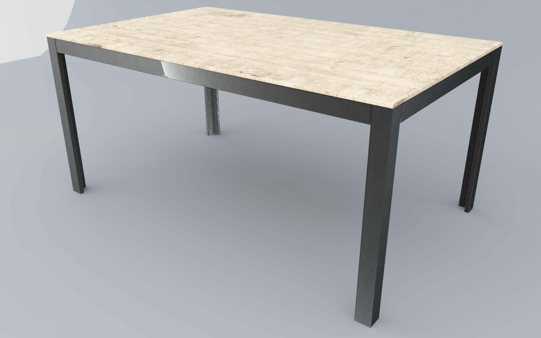 IKEA Falster Table - 3D Model by Arq_Lugo