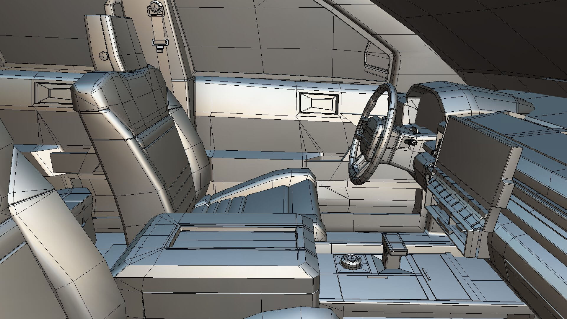 Ford Explorer 2020 (Low Poly) - 3D Model by Arq_Lugo