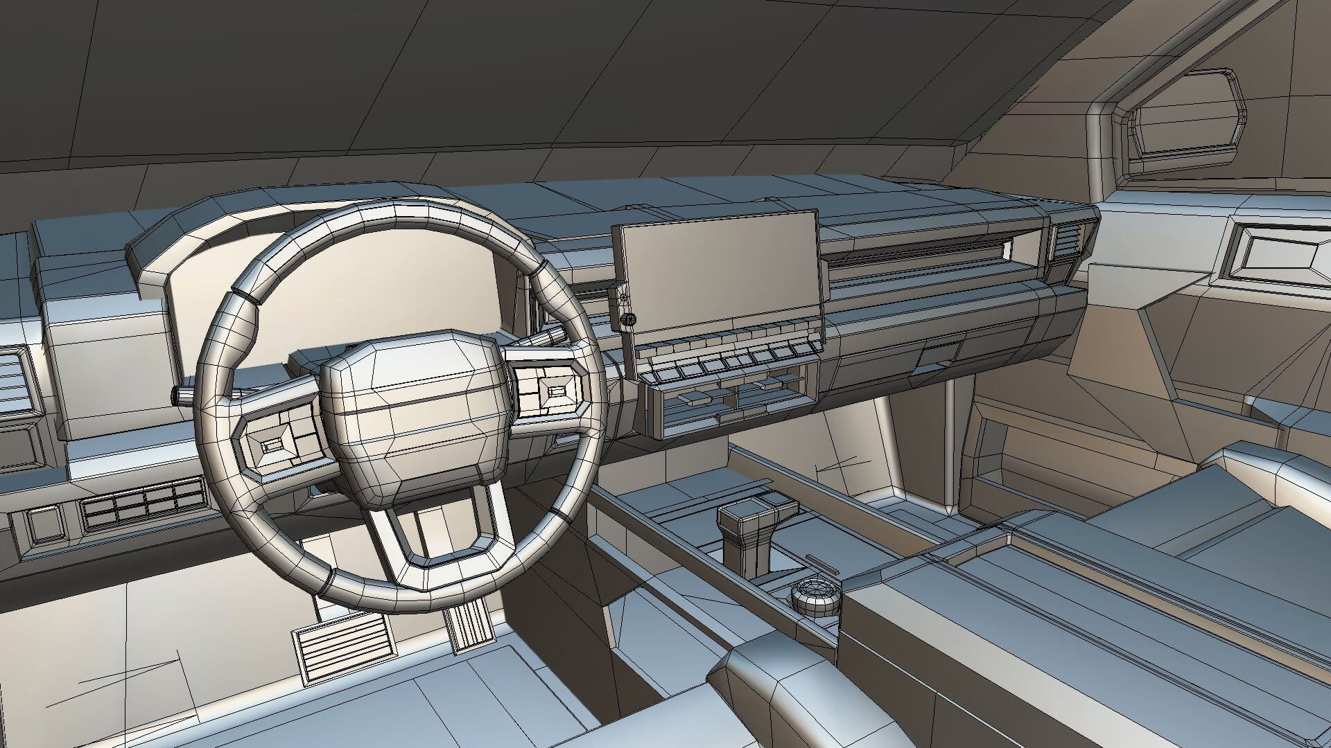 Ford Explorer 2020 (Low Poly) - 3D Model by Arq_Lugo