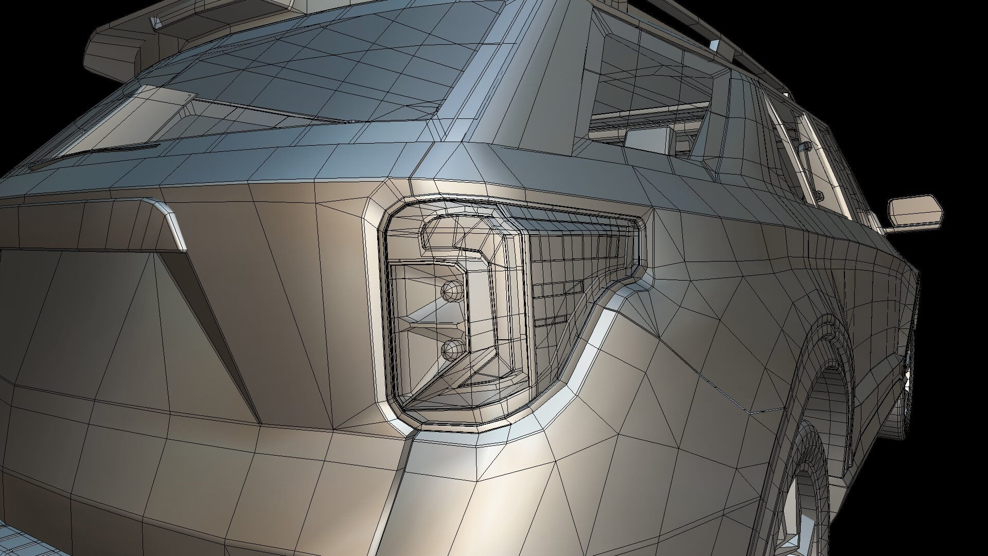 Ford Explorer 2020 (Low Poly) - 3D Model by Arq_Lugo