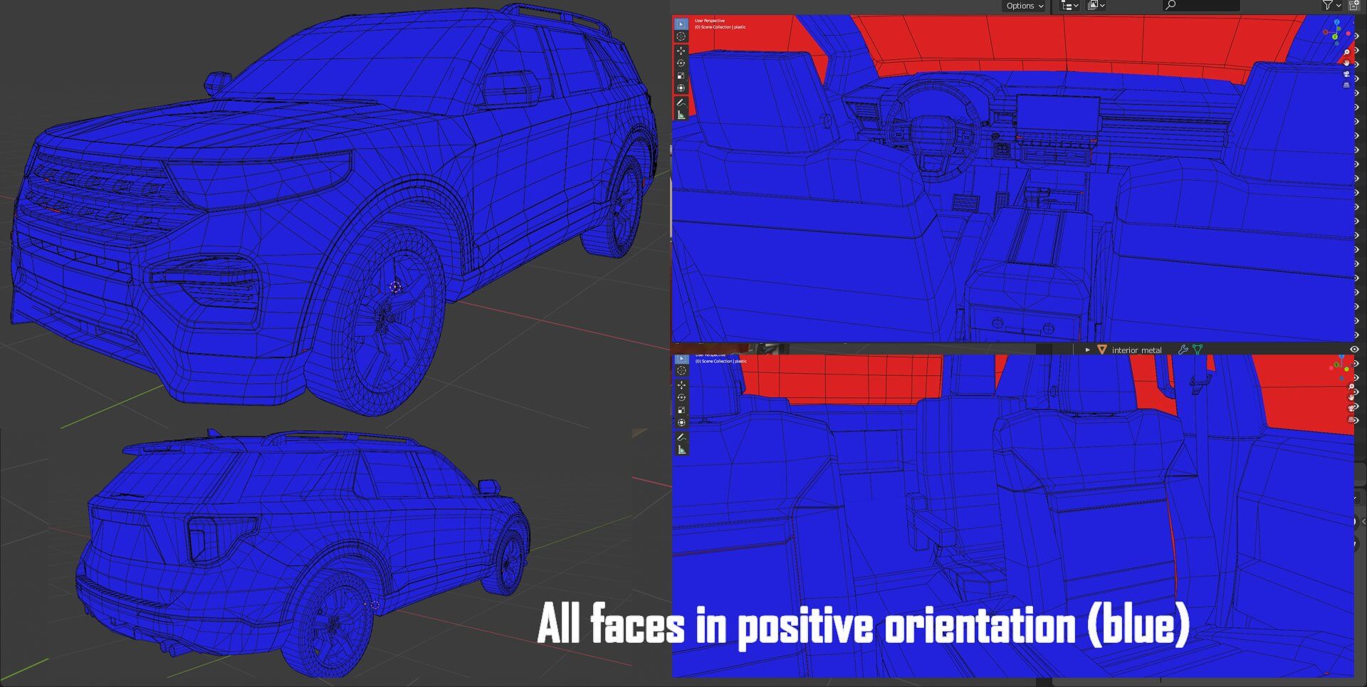 Ford Explorer 2020 (Low Poly) - 3D Model by Arq_Lugo
