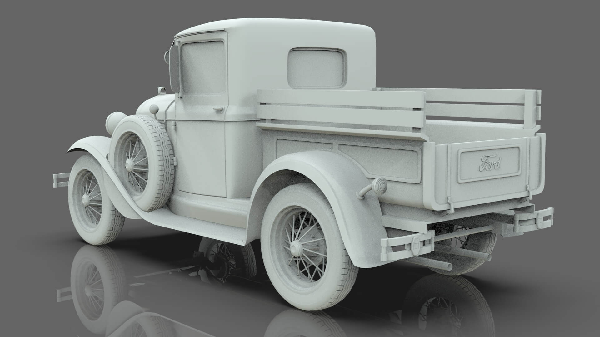 Ford Model a Pickup 1930 by Arq_Lugo
