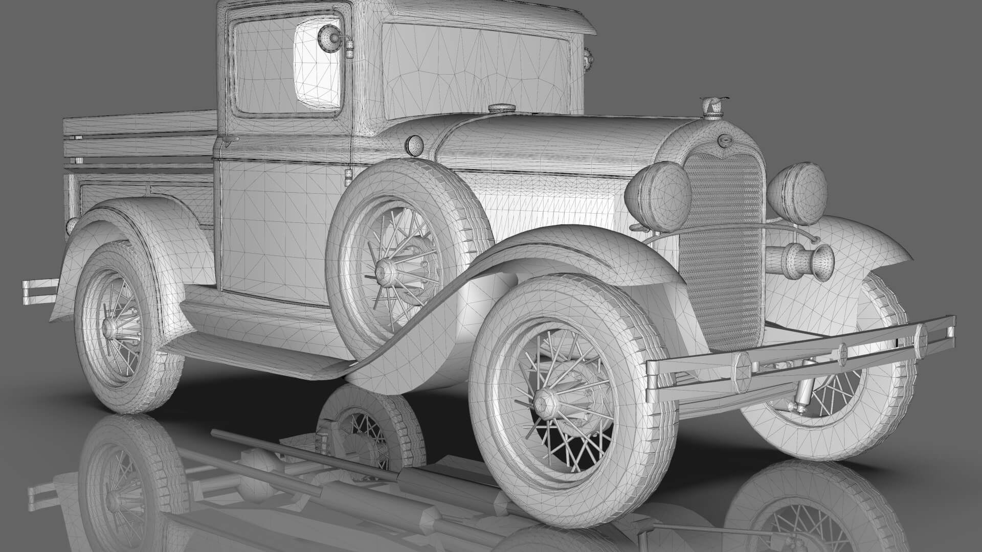 Ford Model a Pickup 1930 by Arq_Lugo