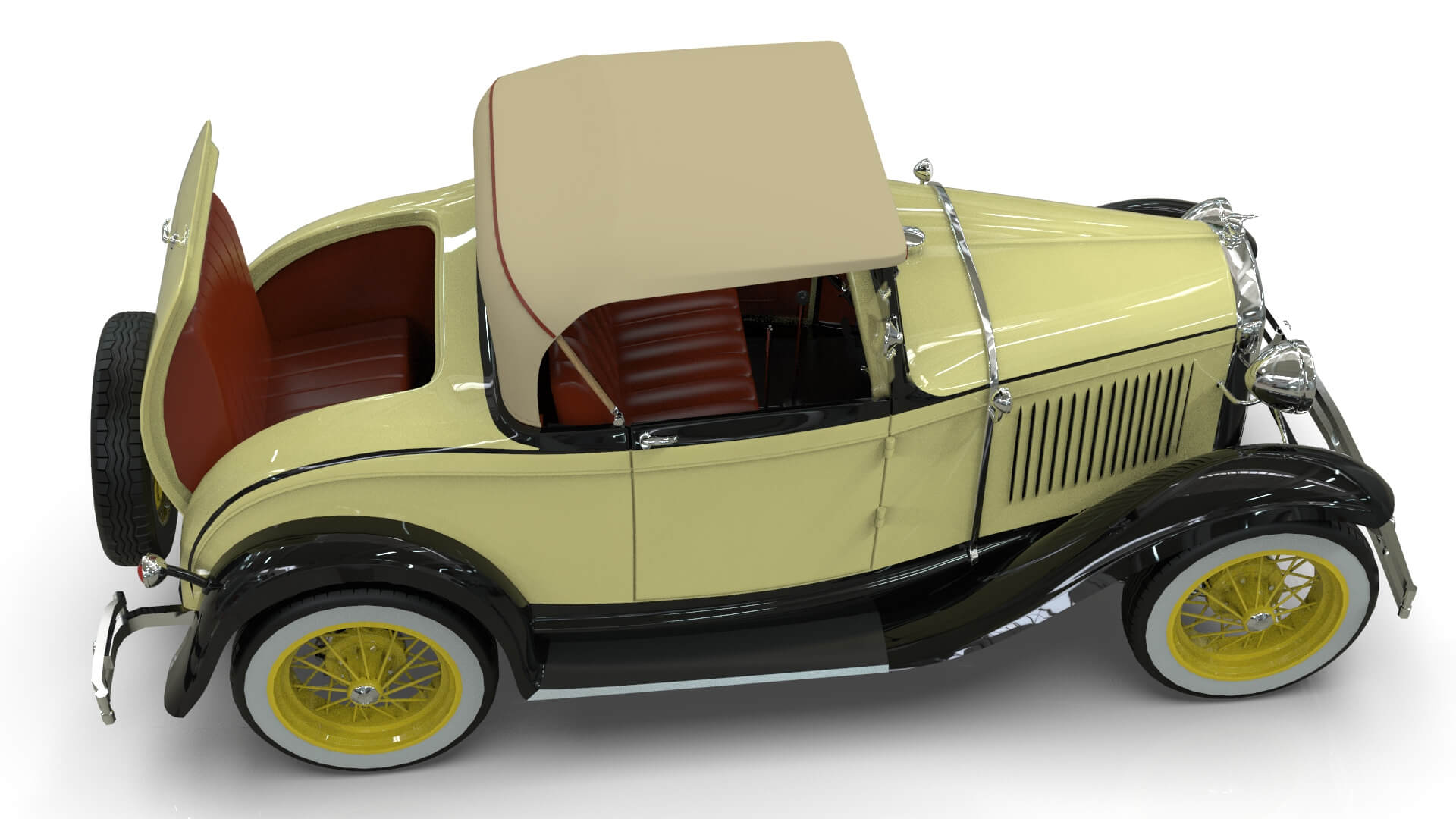 Ford Model A Roadster 1930 by Arq_Lugo