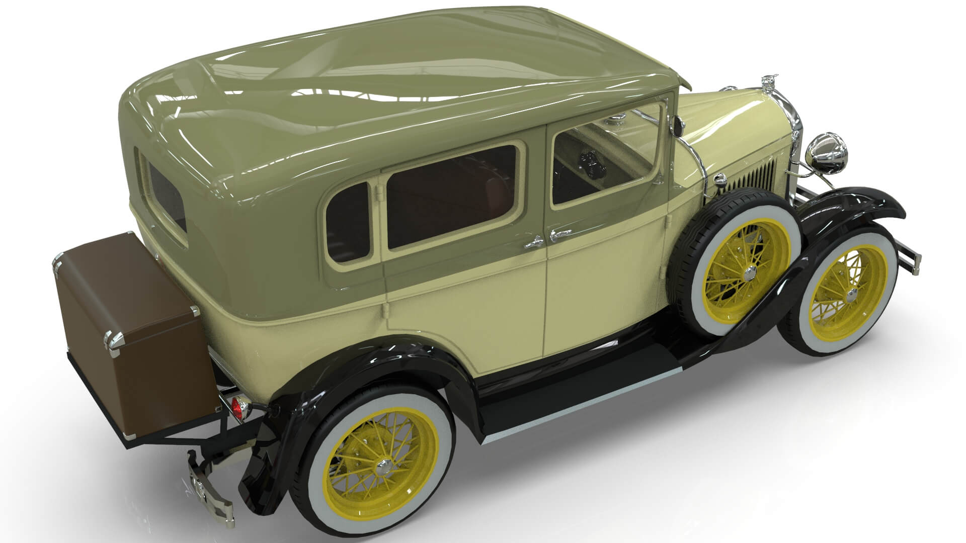 Ford Model A Sedan 4 Doors 1930 by Arq_Lugo