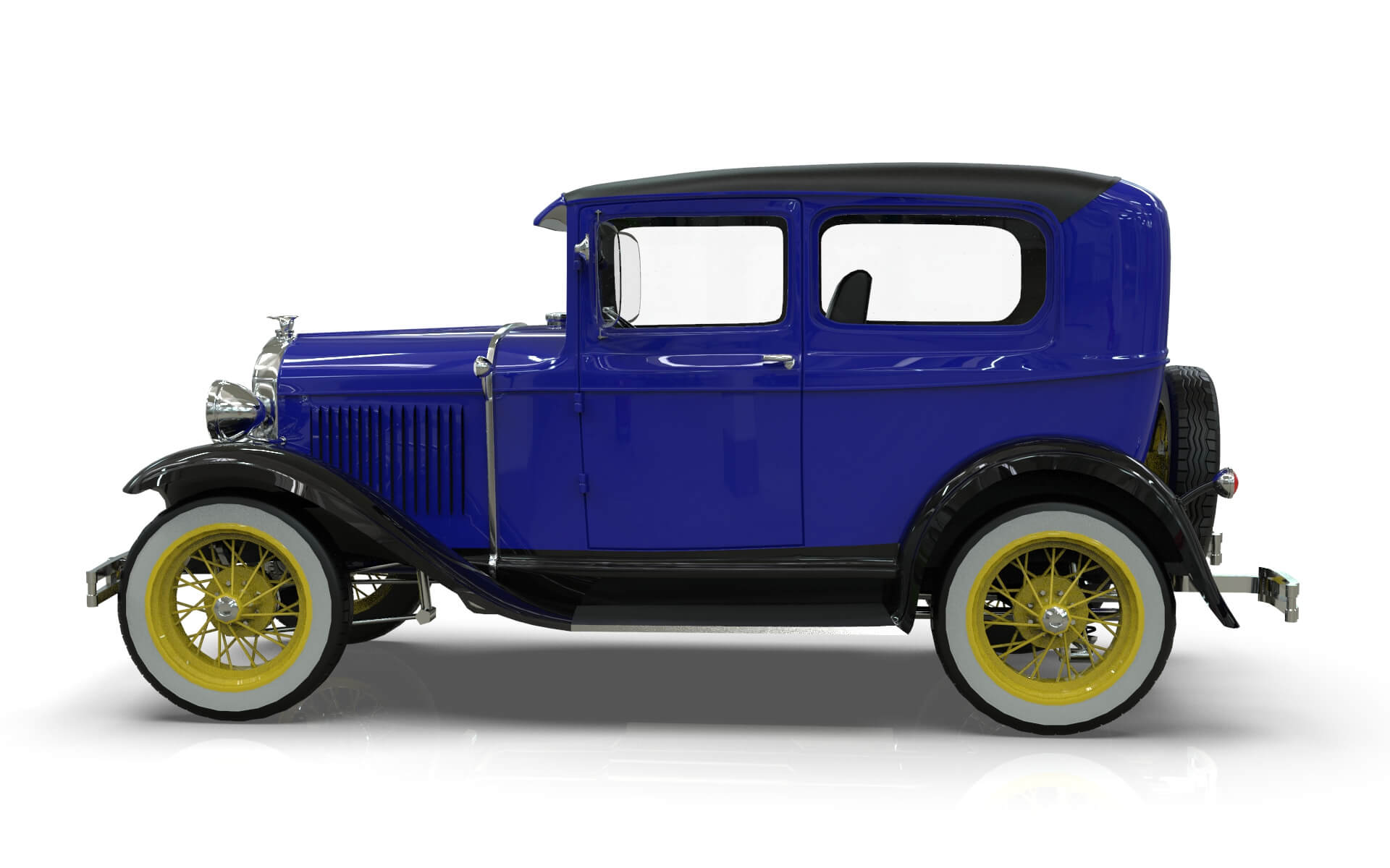 Ford Model a Tudor 1930 by Arq_Lugo