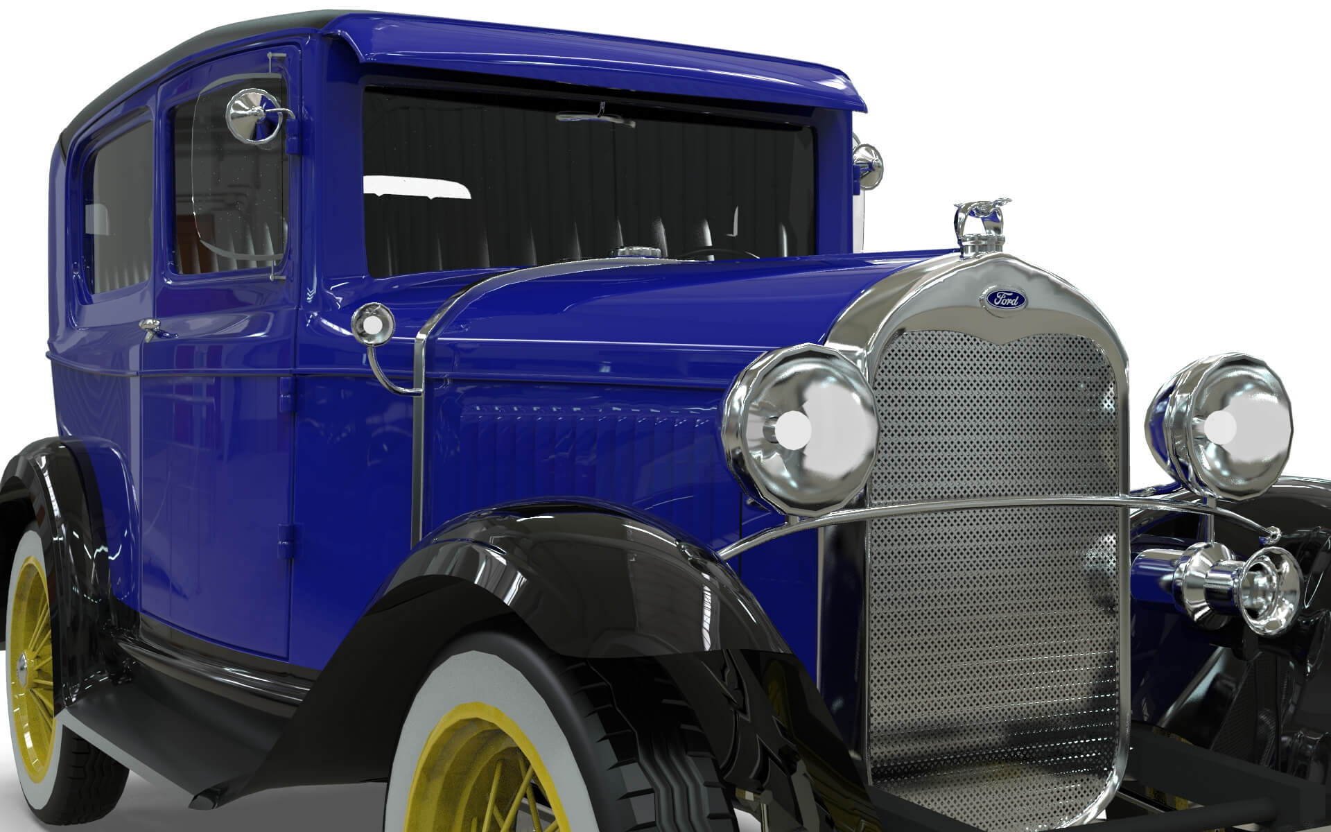 Ford Model a Tudor 1930 by Arq_Lugo