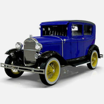 Ford Model a Tudor 1930 by Arq_Lugo