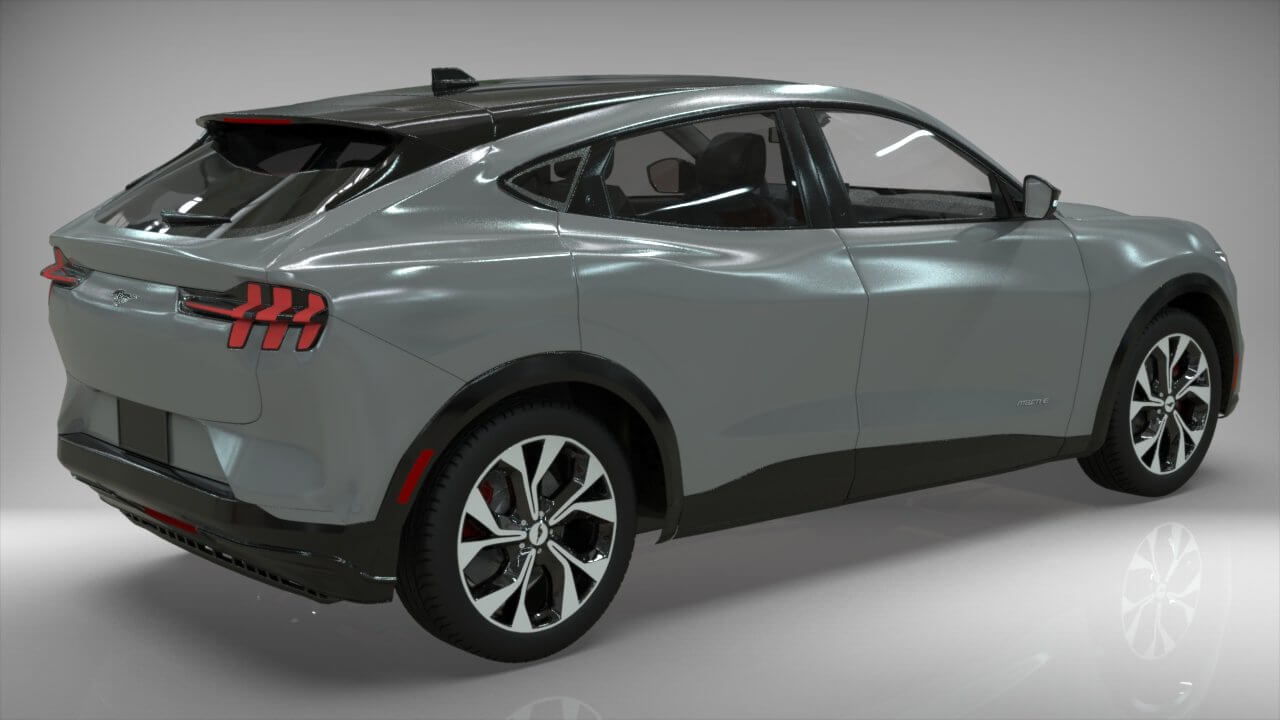 Ford Mustang MACH-E 2021 First Edition 3D Model by Arq_Lugo