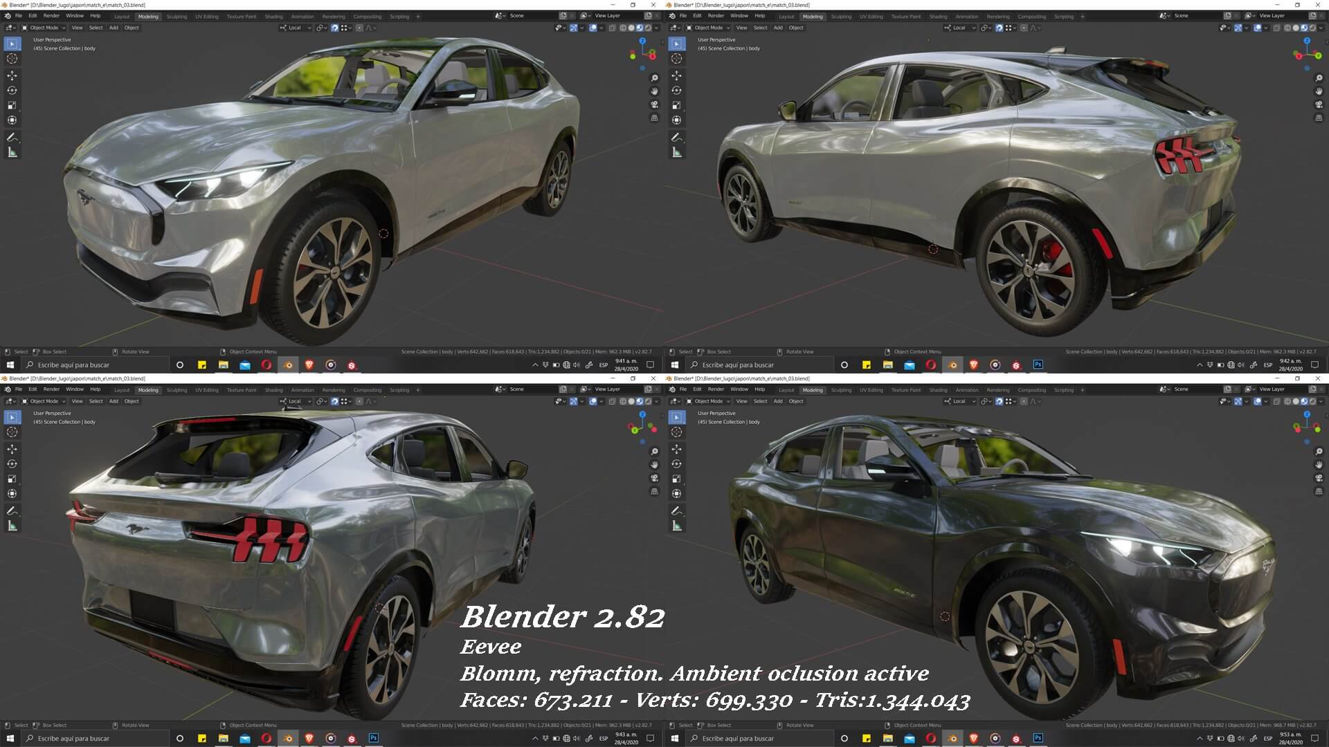 Ford Mustang MACH-E 2021 First Edition 3D Model by Arq_Lugo