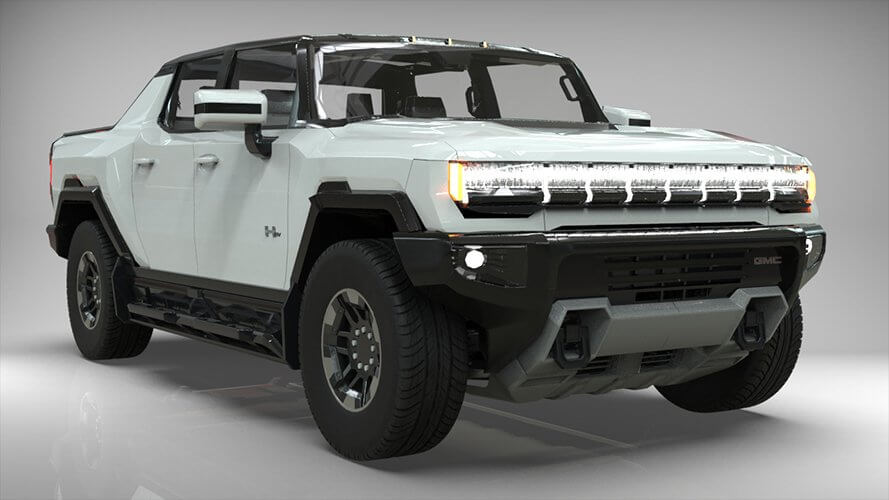 GMC Hummer EV 2021 Electric Truck - 3D Model by Arq_Lugo