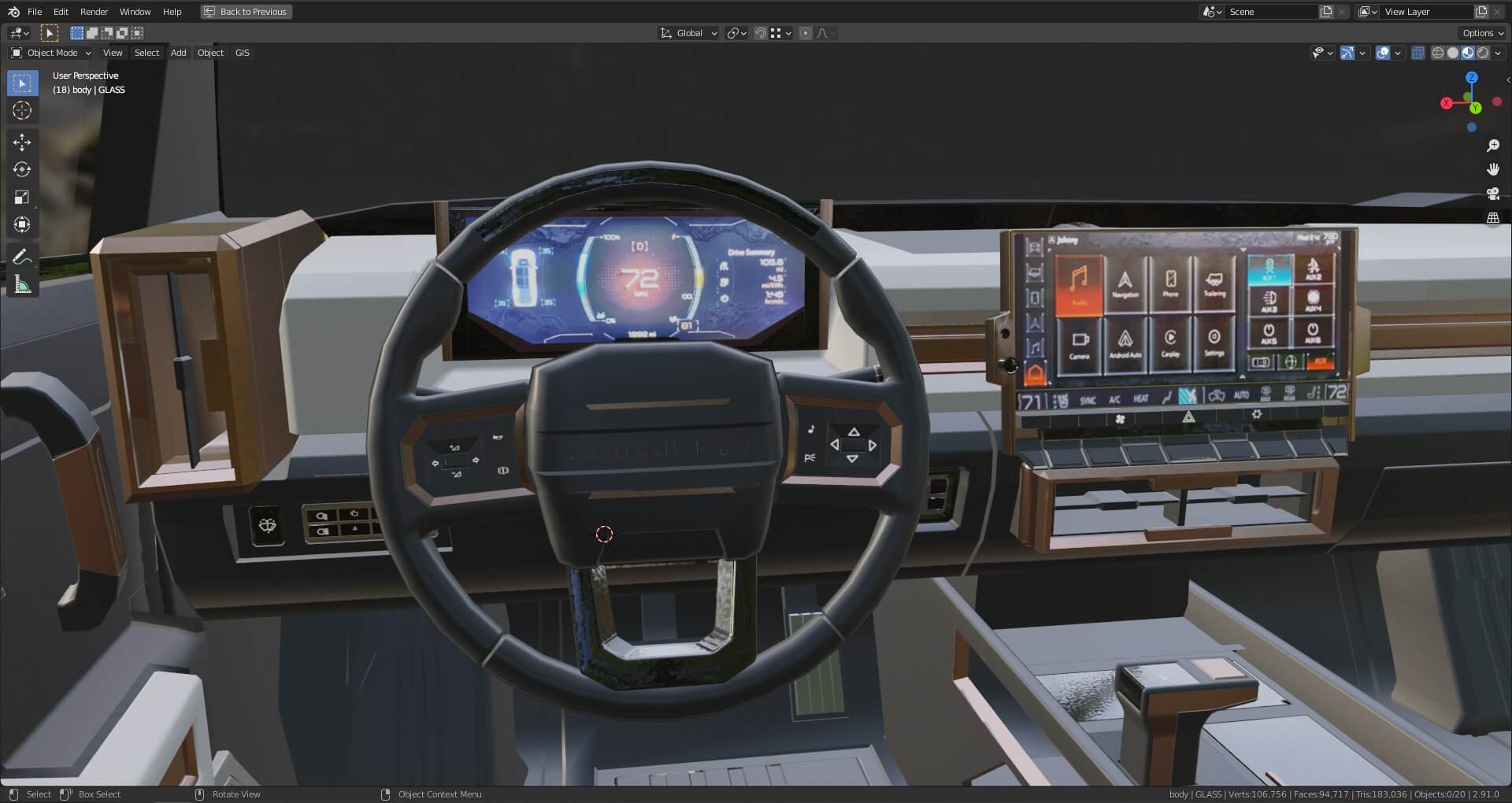 GMC Hummer EV 2021 Electric Truck - 3D Model by Arq_Lugo