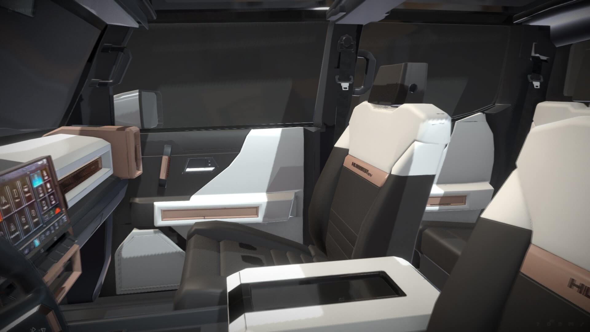 GMC Hummer EV 2021 Electric Truck - 3D Model by Arq_Lugo