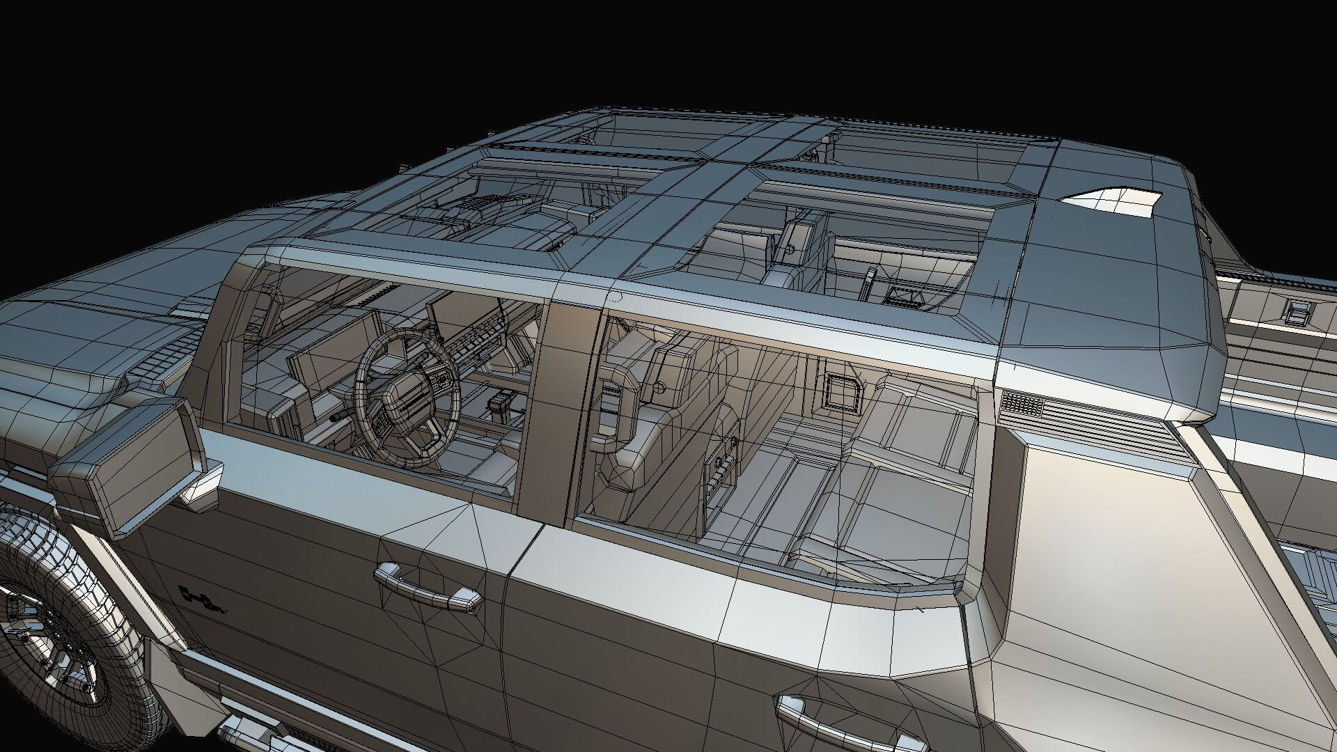 GMC Hummer EV 2021 Electric Truck - 3D Model by Arq_Lugo