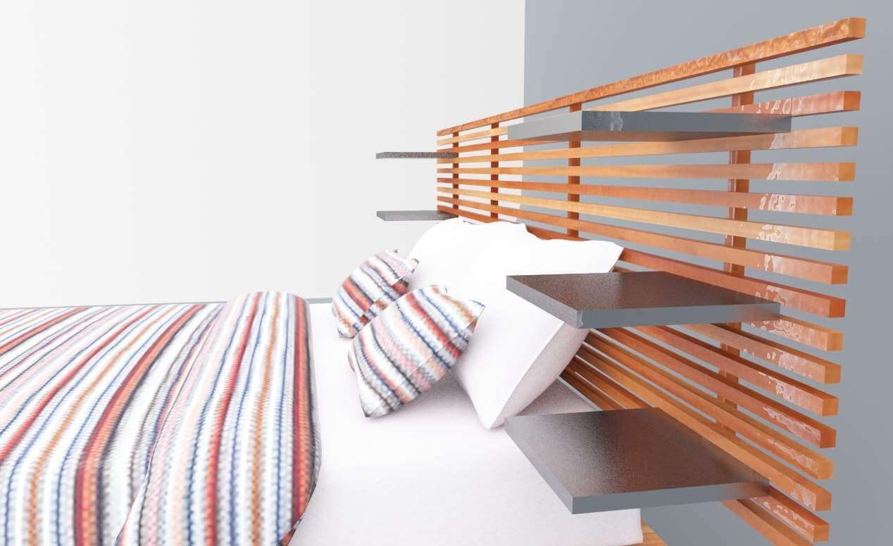 IKEA Mandal Bed - 3D Model by Arq_Lugo